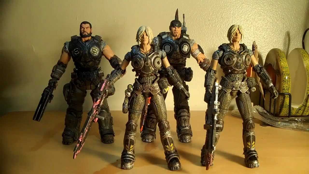 Gears of war 3 Anya Stroud Figure review - YouTube