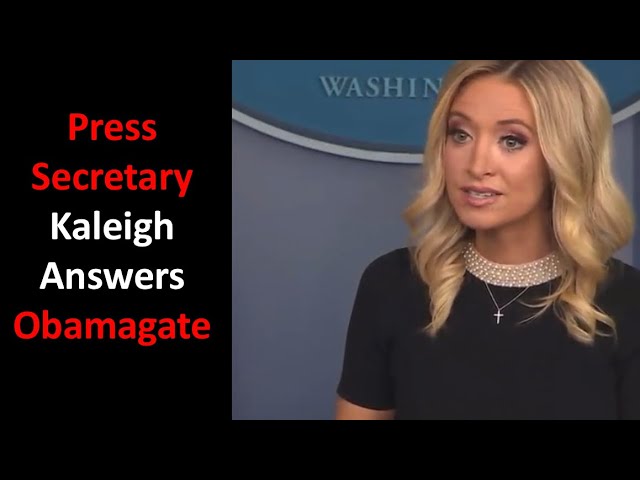 Kaleigh Answers Obamagate Question #obamagate | Minds