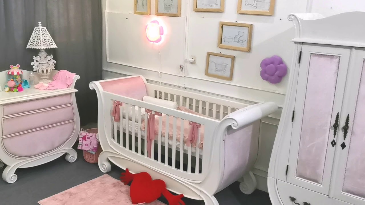 Luxury Majesty Baby Crib / cot - YouTube