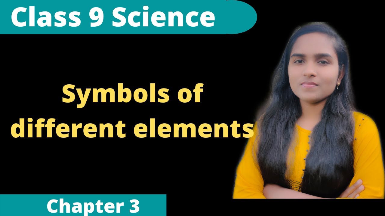 What are the modern day symbols of atoms of different elements ? - YouTube