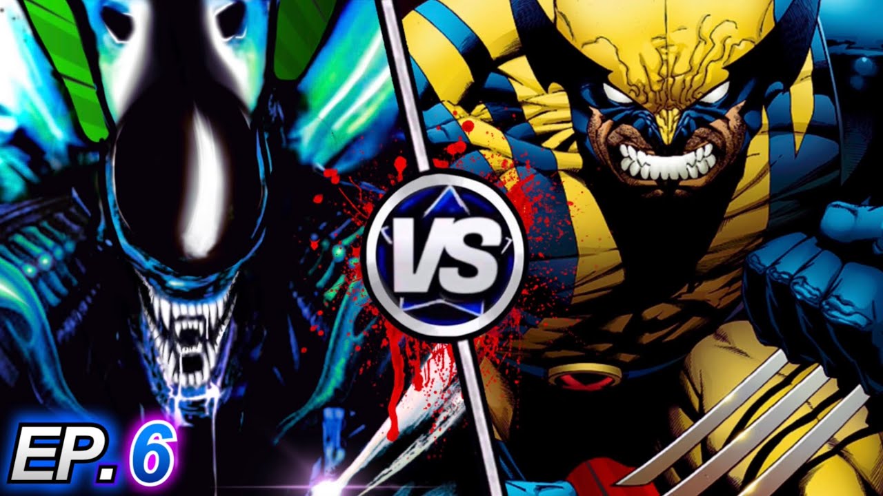 Ravager Xenomorph VS Wolverine (AVP VS Marvel) | Dream Battles! S1E1 ...