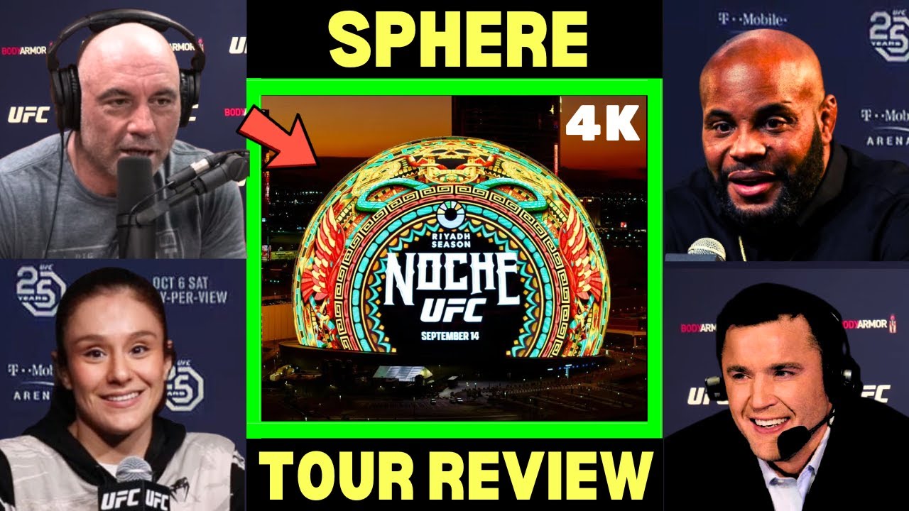 Las Vegas Sphere Visual Review | It is MindBlowing - YouTube