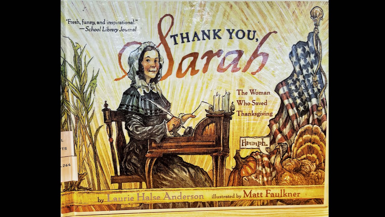 Thank You, Sarah The woman who saved Thanksgiving - YouTube