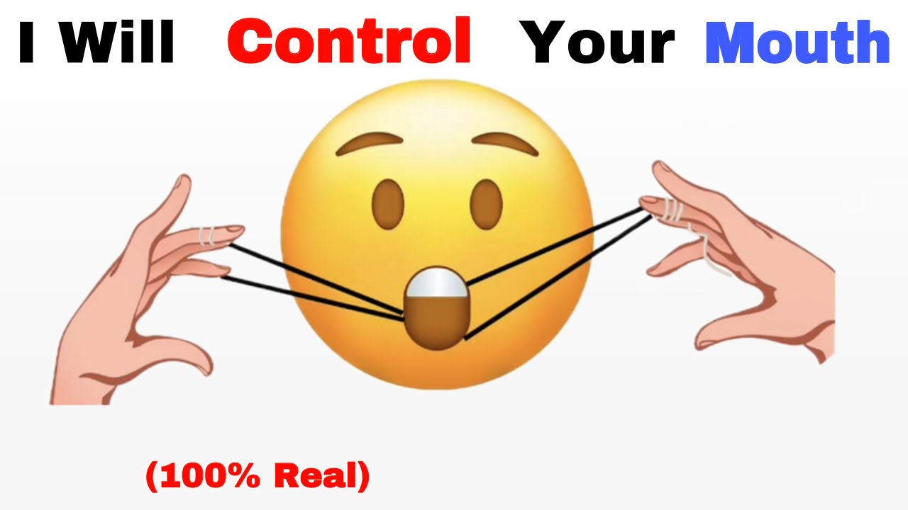 This Video Will Control Your Mouth For 7 Seconds!😱 - YouTube