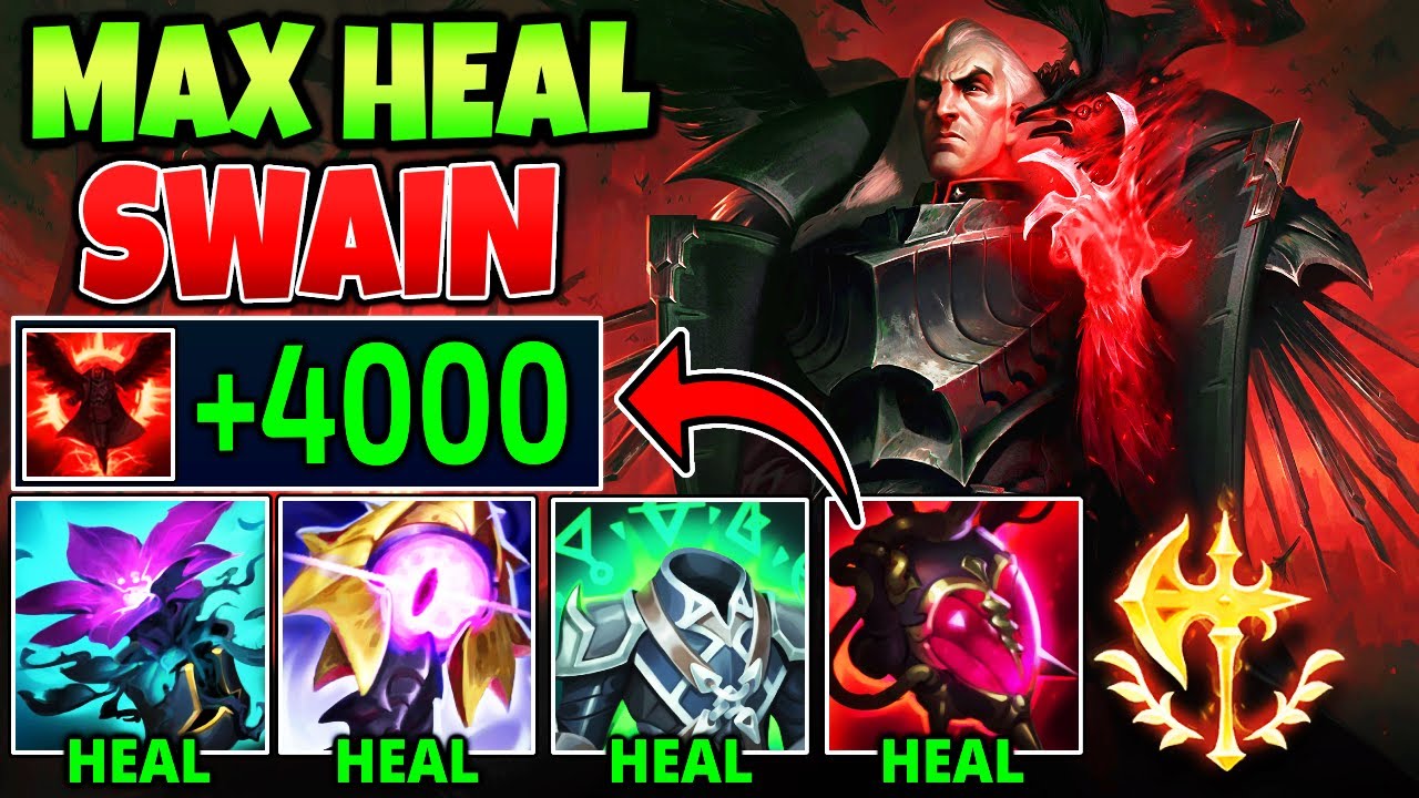 MAX HEAL SWAIN IS UNKILLABLE AND RESTORES FULL HP IN SECONDS (THIS IS ...