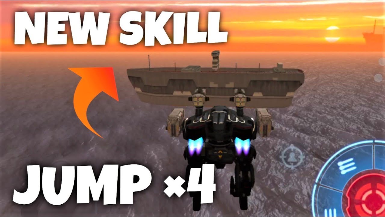 NEW Super Jump Raven Skill / Can We Make It? War Robots Skirmish ...