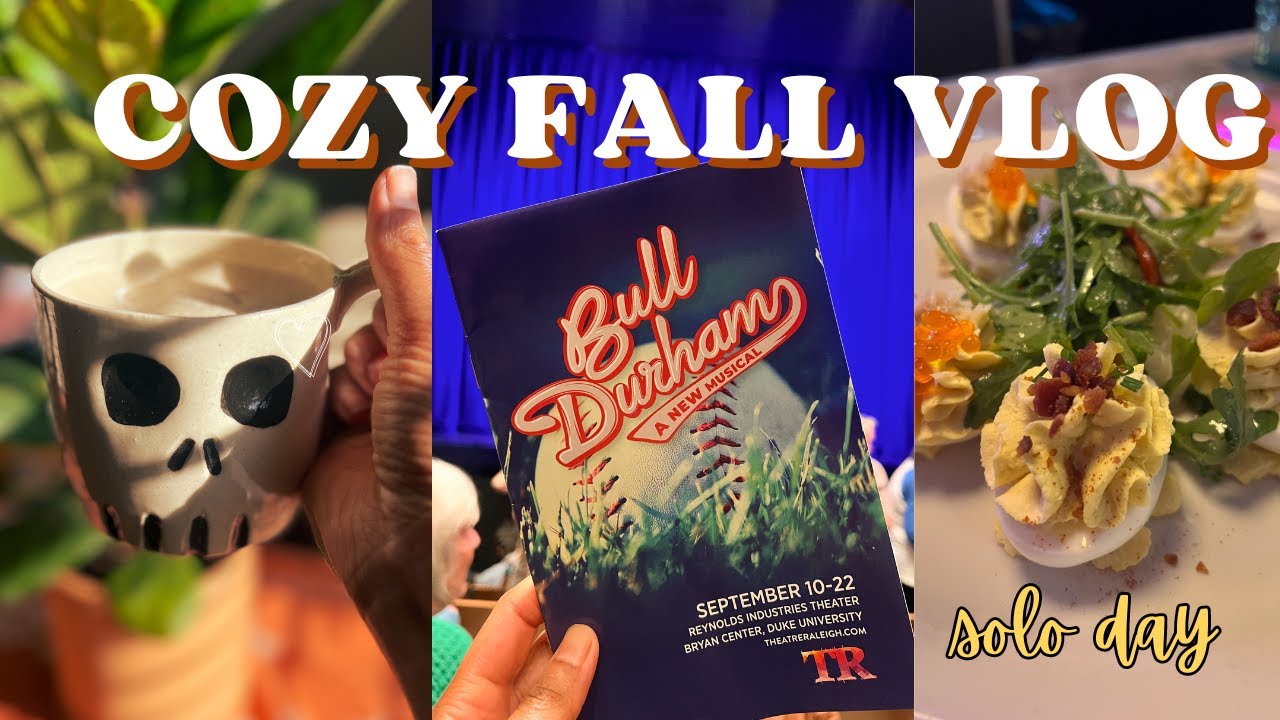 Fall Solo Day/ NC Vlog / Durham NC/ Perfect Fall Day / Autumn Day ...
