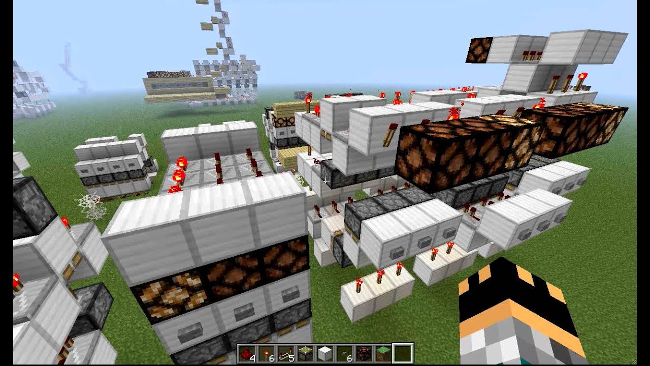 Redstone: Beste RS nor latch arrays (HD) - YouTube