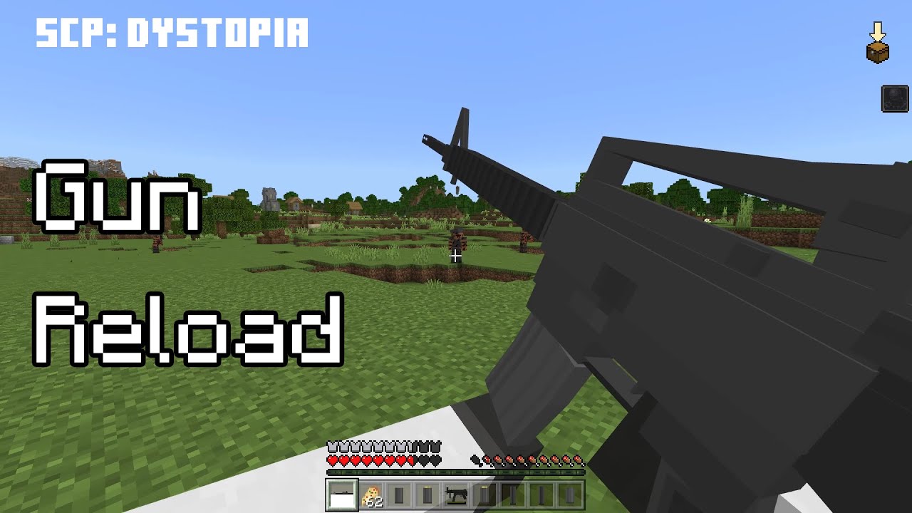 SCP: Dystopia - Gun Reload [Minecraft BE] - YouTube