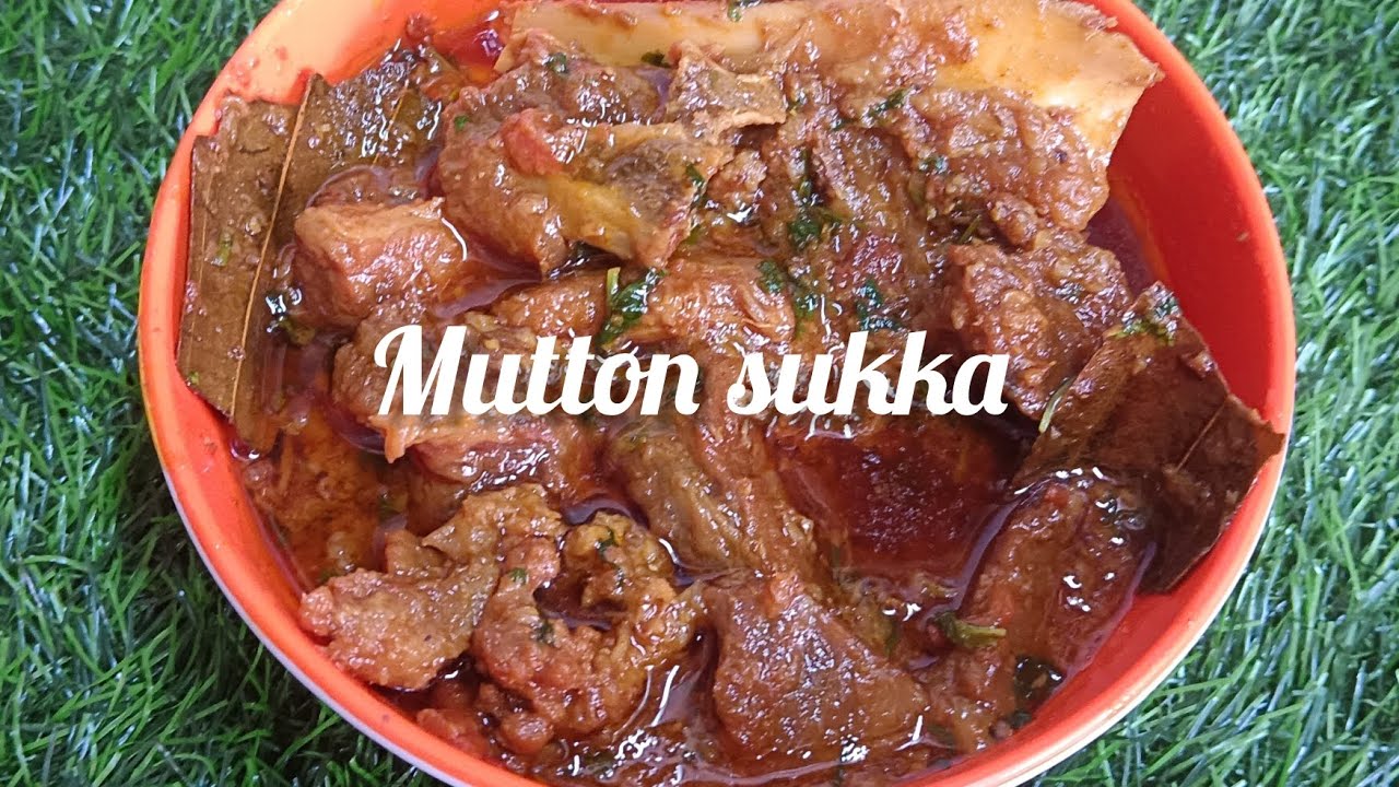 mutton sukka | mutton masala sukka | mutton masala dry | bakra eid ...