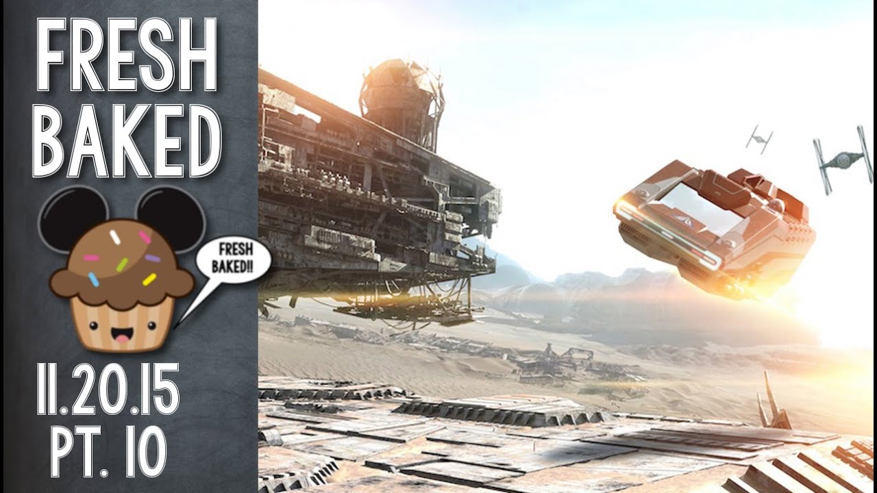 Have you seen the new Star Tours Jakku scene? | 11-21-15 Pt. 10 - YouTube