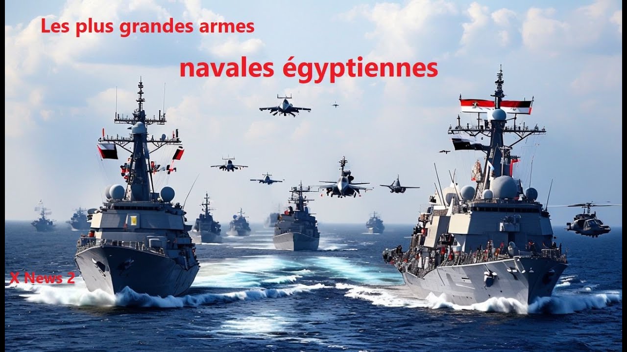 La puissance navale égyptienne : Une force redoutable en mer Rouge ...