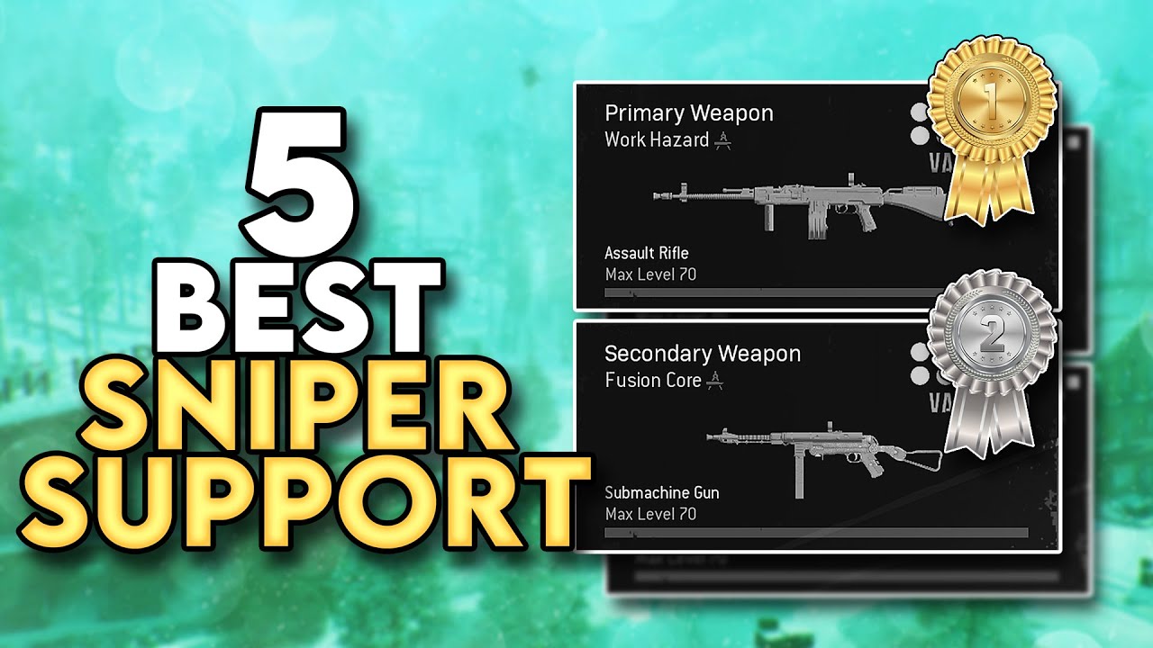 5 BEST SNIPER SUPPORT GUNS AFTER SEASON 4 RELOADED UPDATE (Best Guns ...
