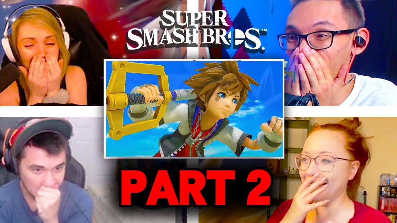 All Reactions to Sora Reveal Trailer [PART 2] - Super Smash Bros ...