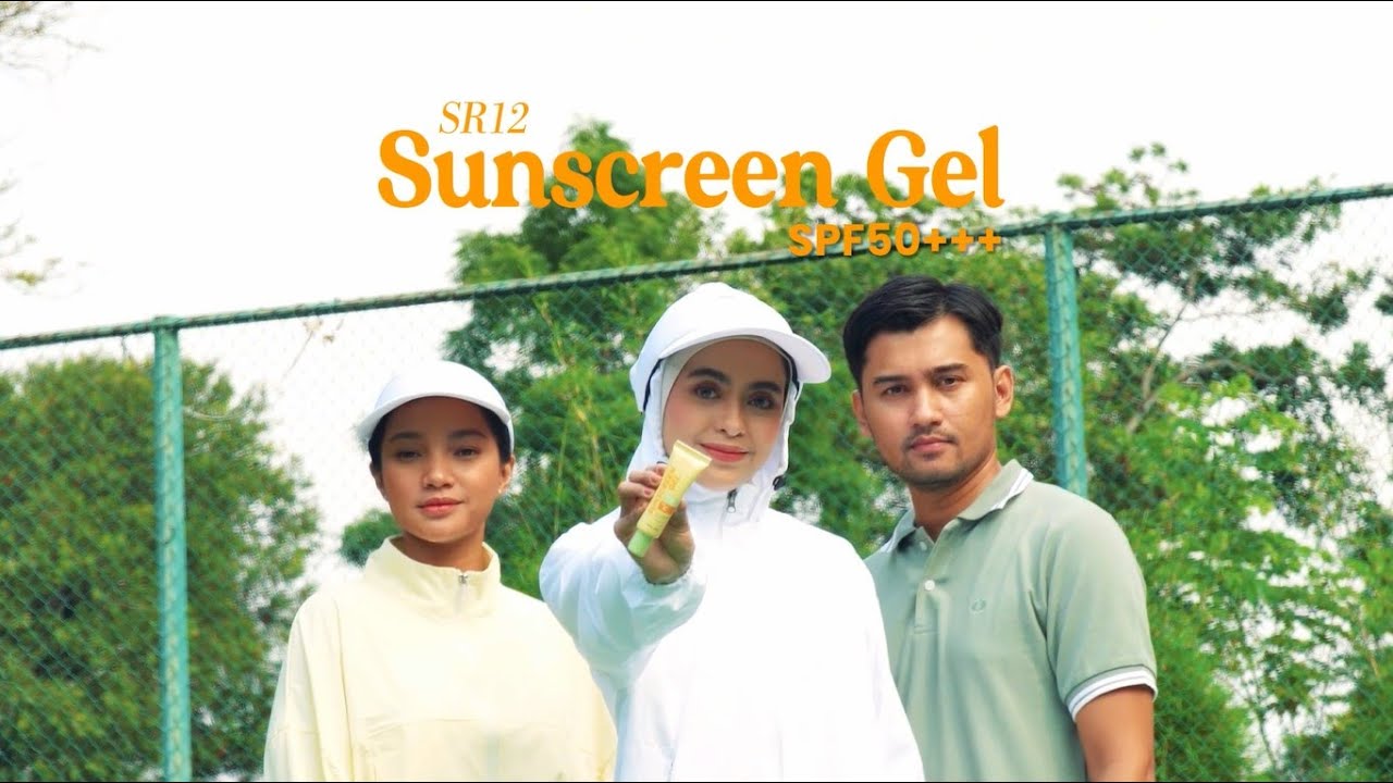 SUNSCREEN GEL SPF 50 PA+++ | SR12 HERBAL SKINCARE - YouTube