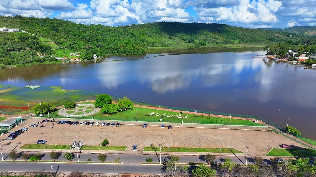 PRAIA POPULAR E LAGOA - FORMIGA - VISTA POR DRONE DJI MAVIC 3 PRO 2024 #djibrasil #dji # ...