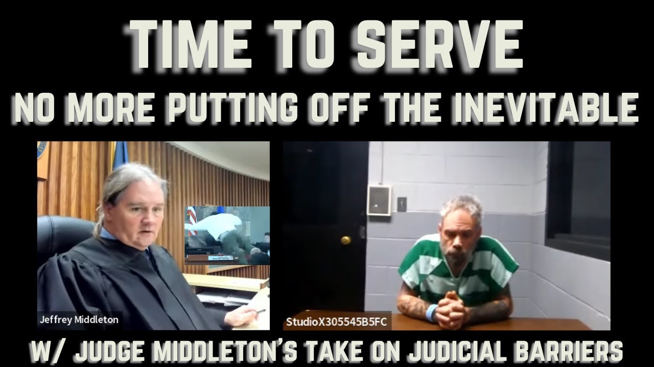 Judge Middleton talks Vegas and Locks Up a Problem Probationer - YouTube