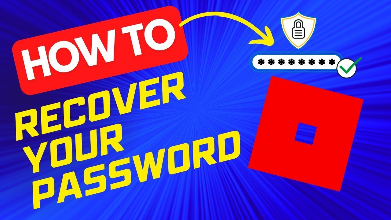 How to Know Your Password in Roblox if You Forgot it [2024 Update ...