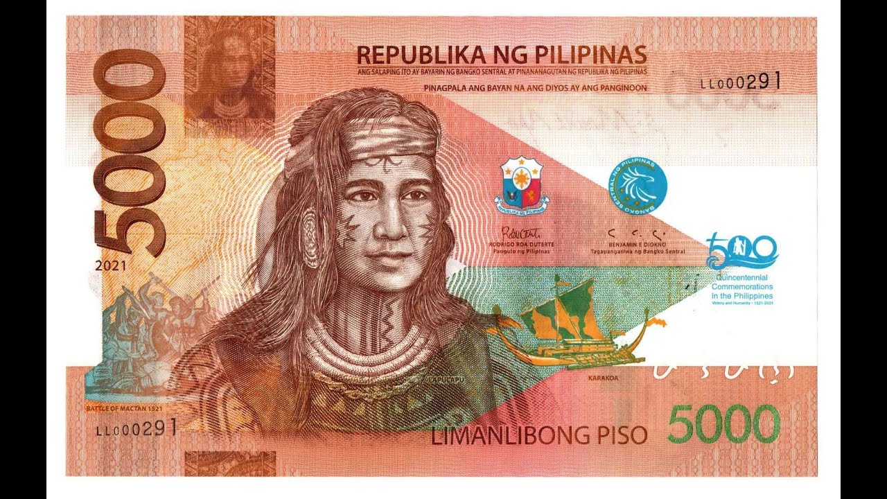 5000-Piso Lapulapu Commemorative Banknote and Medal - YouTube