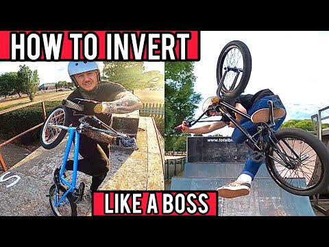 How to invert \\ tabletop a bmx bike