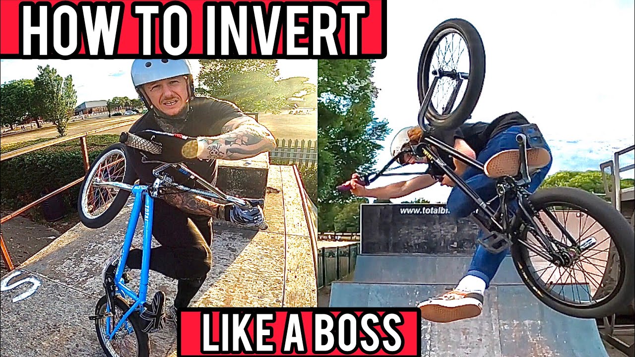 How to invert \ tabletop a bmx bike - YouTube