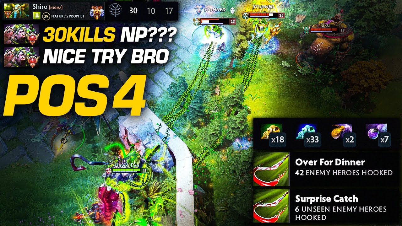 POS4 PUDGE Makes NP Cry!! [30-Kill Full Item Prophet Still Couldn't Win ...