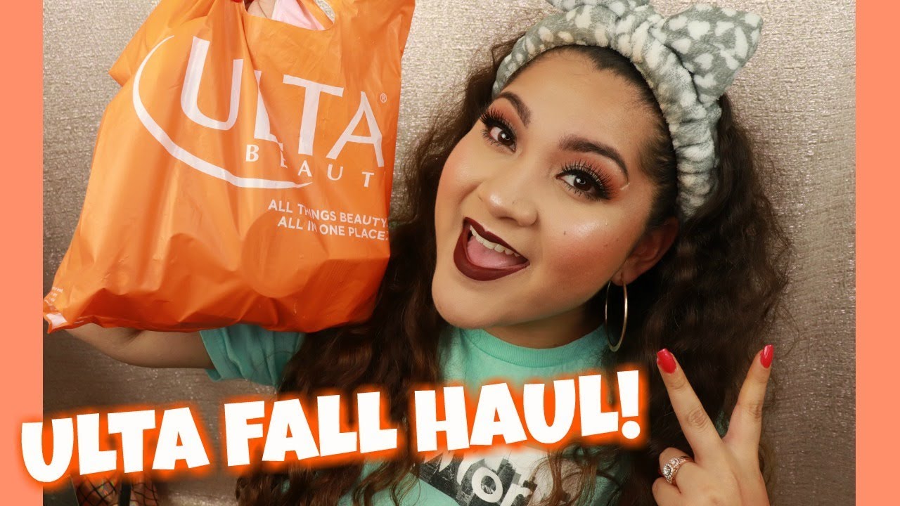 ULTA FALL HAUL EVENT ! | RAQUEL BORREGO - YouTube