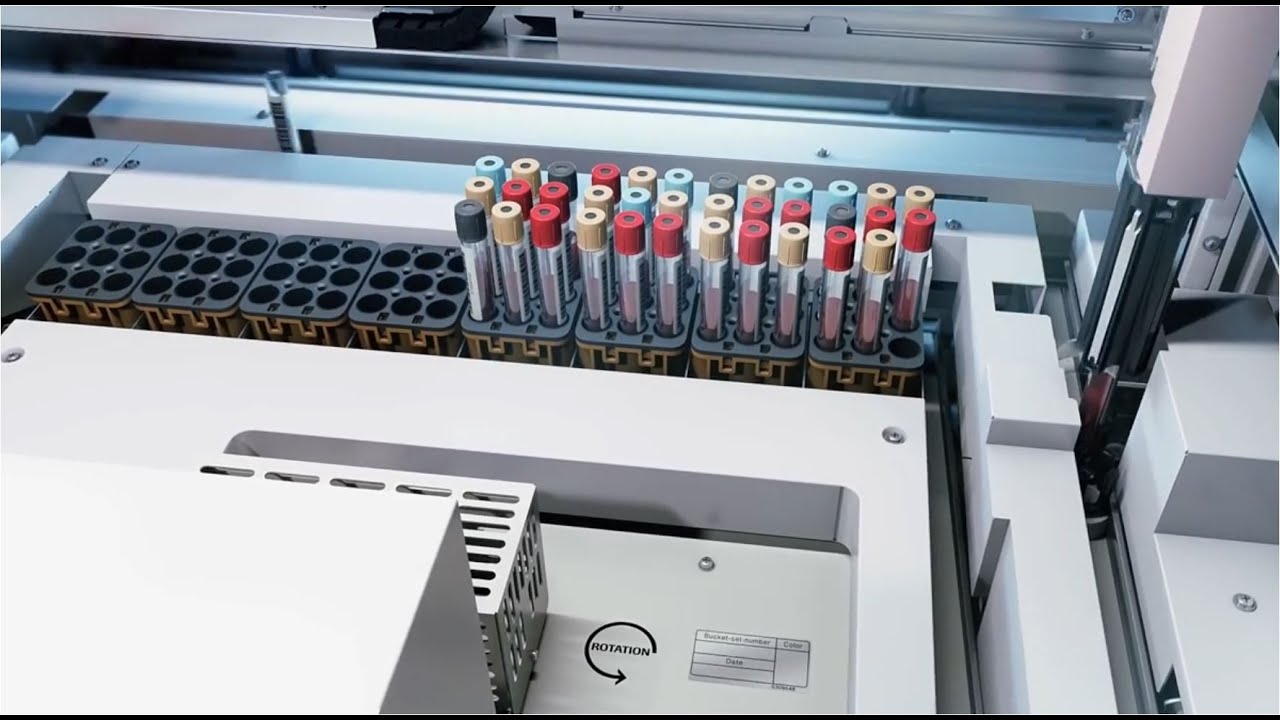 IDV体外诊断自动化设备的实验室数字孪生解决方案 simio future lab - YouTube