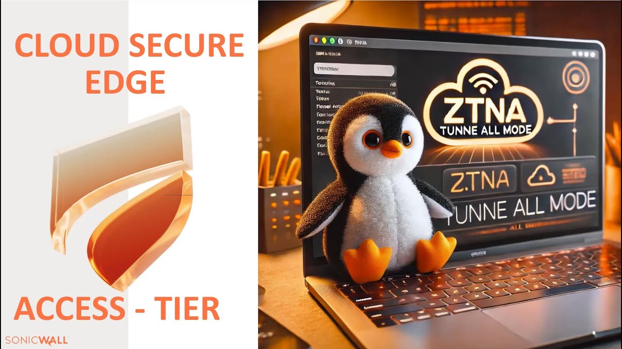 How to Set up a Linux based Access Tiers in SonicWall Cloud Secure Edge - YouTube