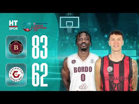 Parmos Bordo BK - Gaziantep Basketbol Maç Özeti | TSTBL Final Serisi 1. Maç