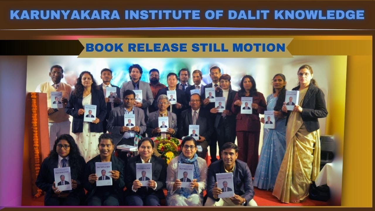 "DALIT WORLD VIEW" | Book Release Program' | Still Motion - YouTube