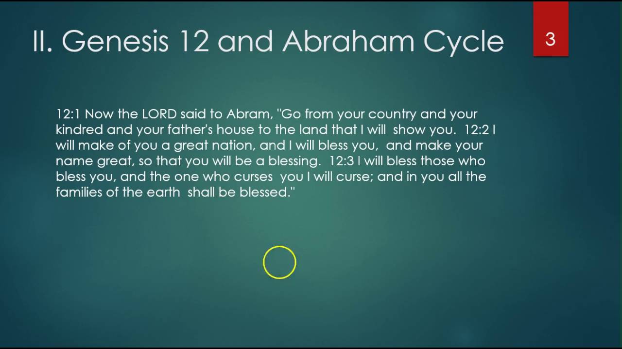 The Abraham Cycle - YouTube