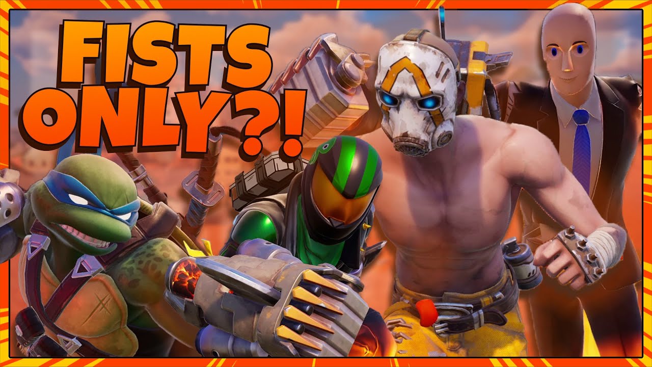 Can we win using ONLY the Nitro Fists in Chapter 3!? 👊🏻👊🏻 - YouTube