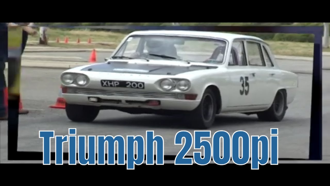 You Won't Believe How Fast These Mk1 Triumph 2500pi Saloons Go! - YouTube