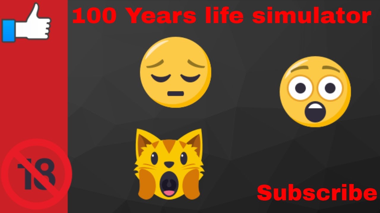 100 Years life simulator warning bad language - YouTube