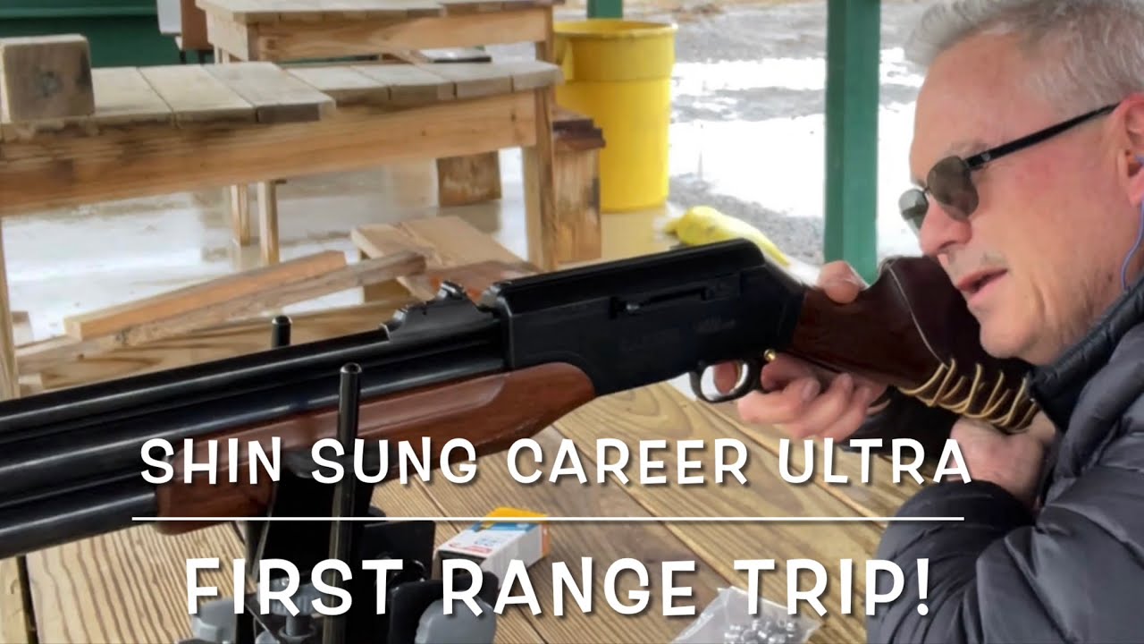 Shin Sung Career Ultra 707 9mm 357 PCP Air Rifle First Range Trip