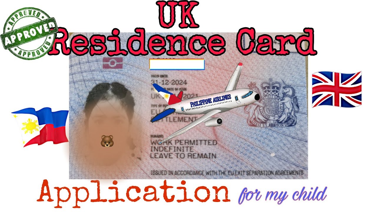 Biometric Residence Card Application|Dependant Child - YouTube