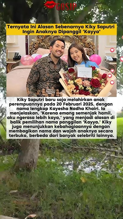Ternyata Ini Alasan Sebenarnya Kiky Saputri Ingin Anaknya Dipanggil 'Kayya' #shorts #shortvideo ...