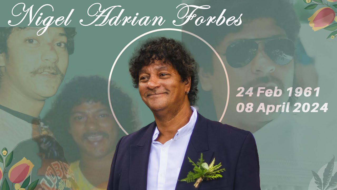 Celebrating the life of Nigel Adrian Forbes - YouTube