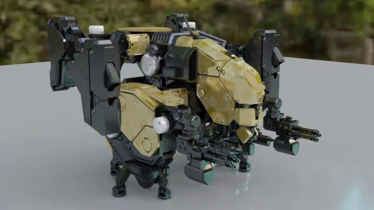 Machines Of War - Base Mech Display - YouTube