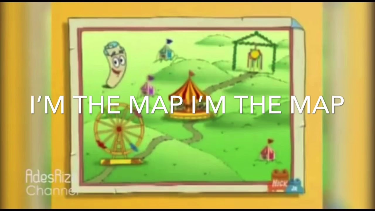 I’m the map lyrics video kids sing along - YouTube