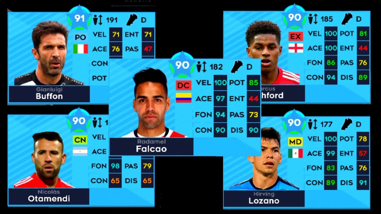 💫MEJORES JUGADORES LEGENDARIOS AZULES DLS 22 - YouTube