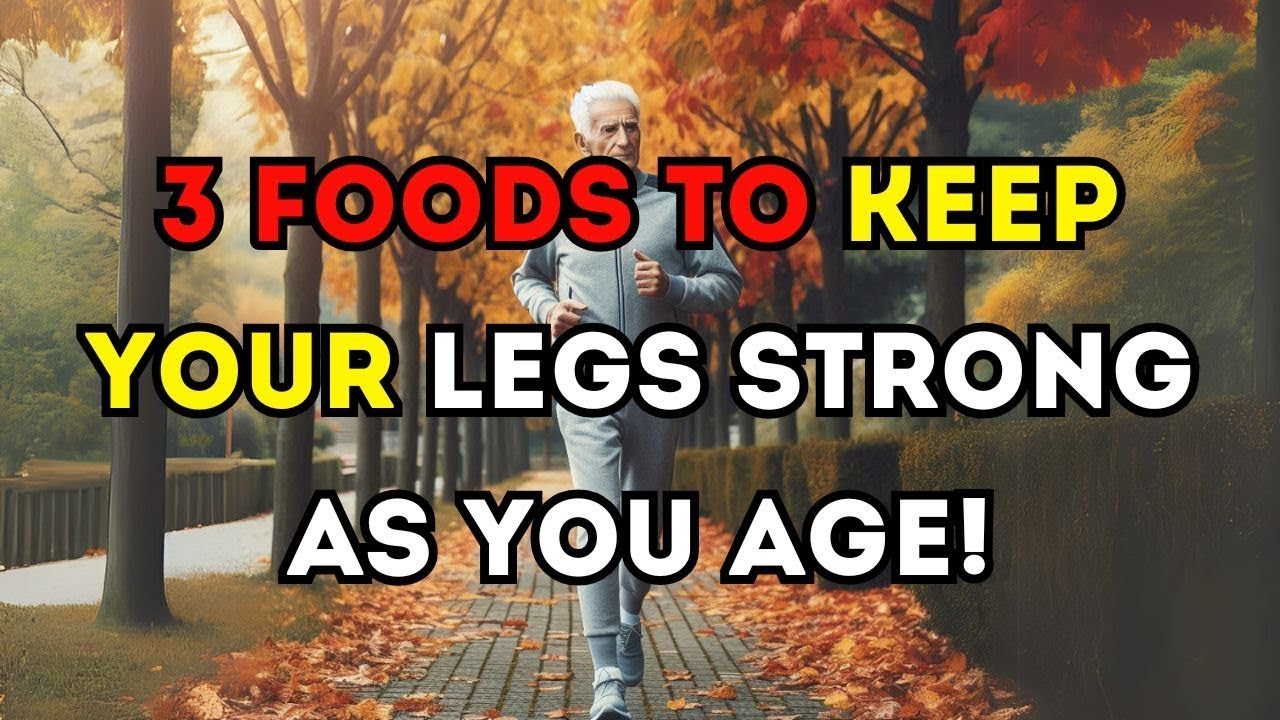 WARNING Your Legs Fade First! Seniors MUST Eat 3 Foods to Keep Them ...