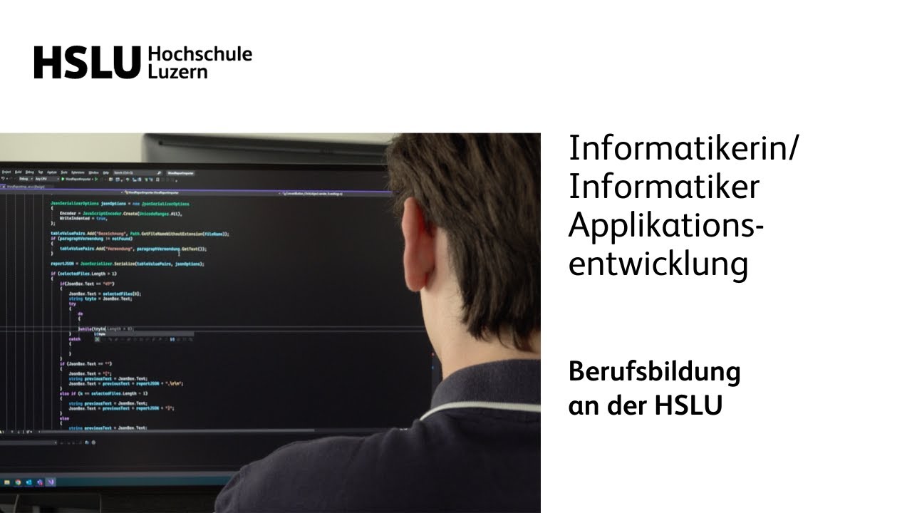Berufsbildung HSLU - Informatikerin/Informatiker ...