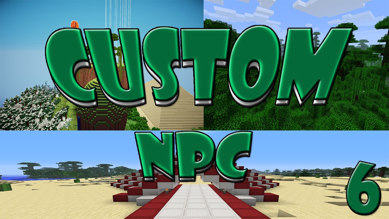 Minecraft Mod Let's Play - Custom NPC - Episode 6 | HEROBINE ARMY ...