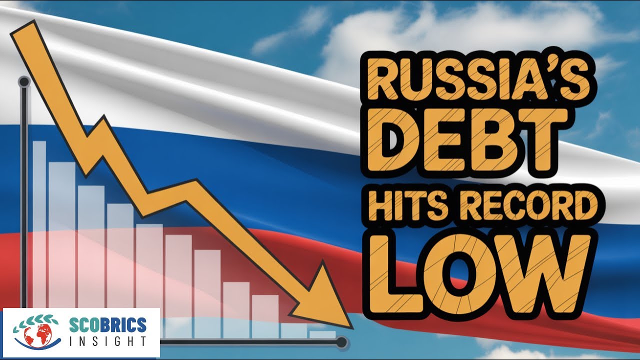 Russia's foreign debt has a new low level - YouTube