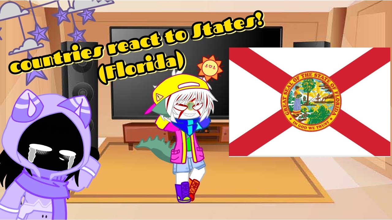 Countryhumans react to the U.S states (2 out of 50) - YouTube