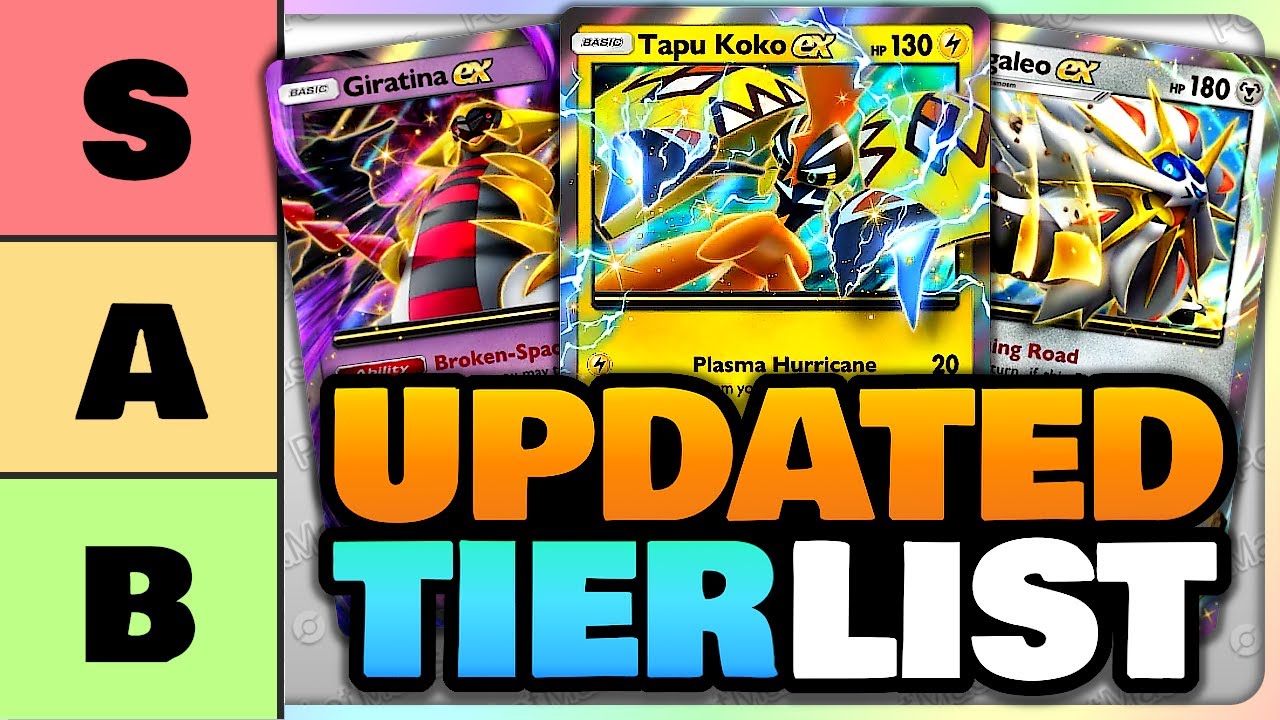UPDATED META TIERLIST - The FINAL Rankings For This Season!!! | Pokemon ...