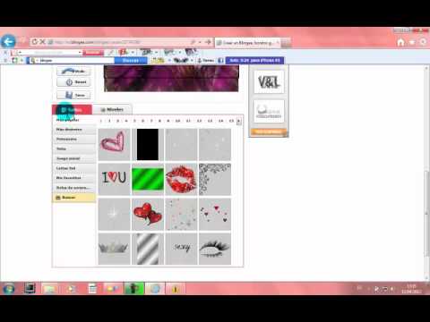 como crear un blingee - YouTube