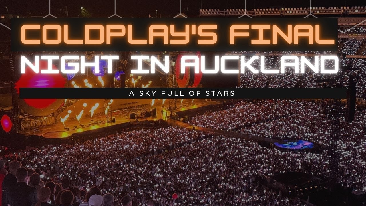 Coldplay - A Sky Full of Stars | Auckland Final Concert 2024 - YouTube
